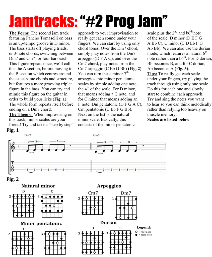 Jam Tracks - DangerousGuitar.com